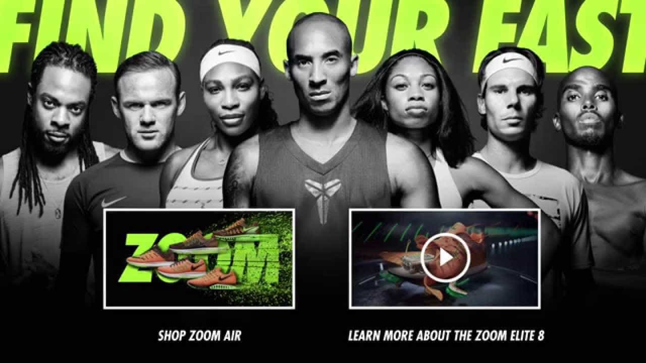 Nike launches Zoom with ‘world’s fastest commercial’ - More About ...