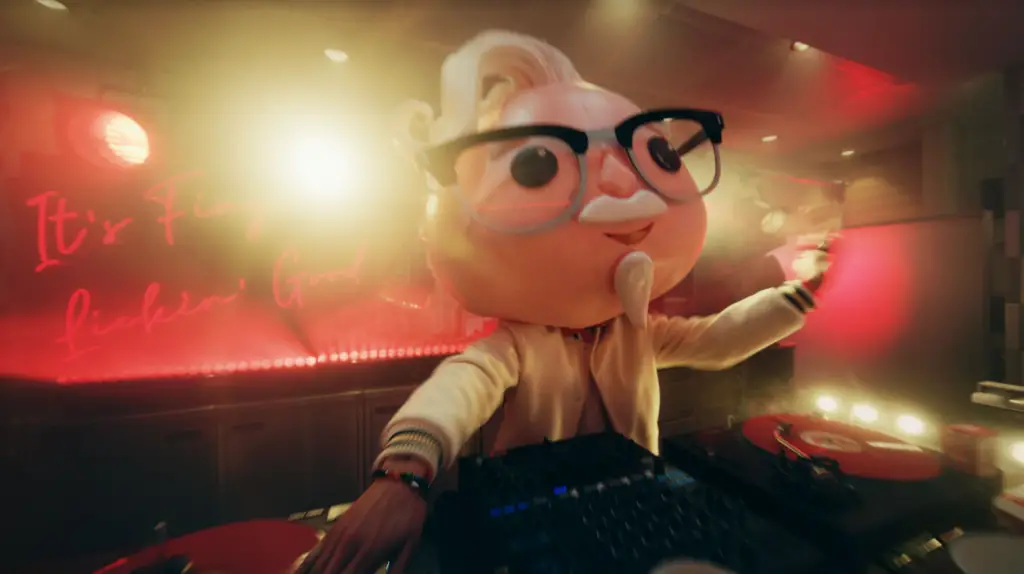 Mother’s KFC wrap battle reinvents Colonel Sanders as a DJ - More About ...
