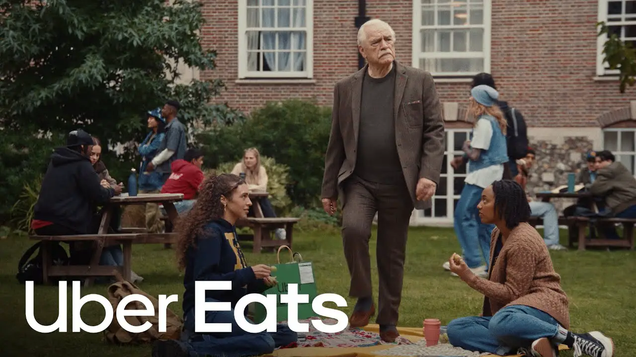 Mr Grumpy Brian Cox stars for Emmy-winning Uber Eats and Special - More About Advertising