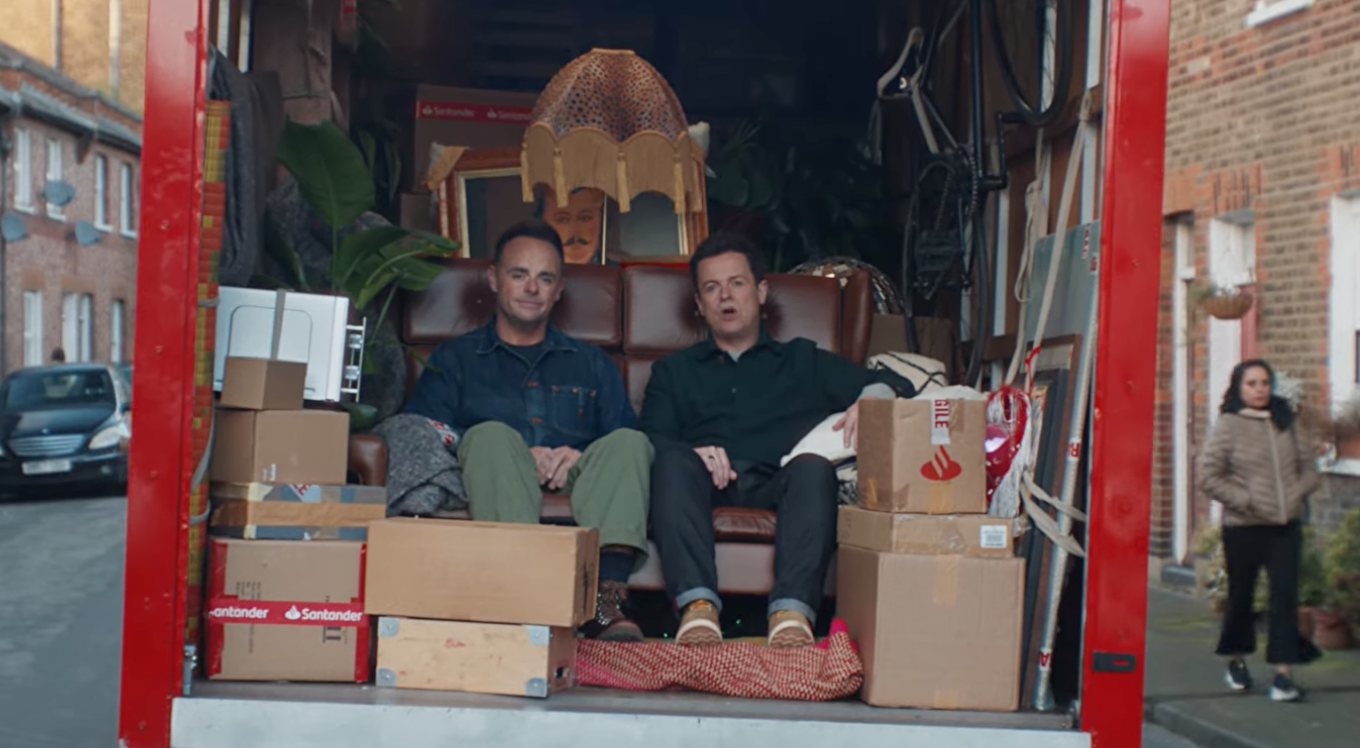 Publicis gets Santander moving with Ant and Dec still on board - More ...