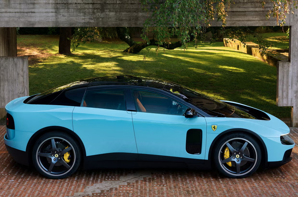 Jony Ive’s $640,000 Ferrari EV design crashes at launch - More About ...